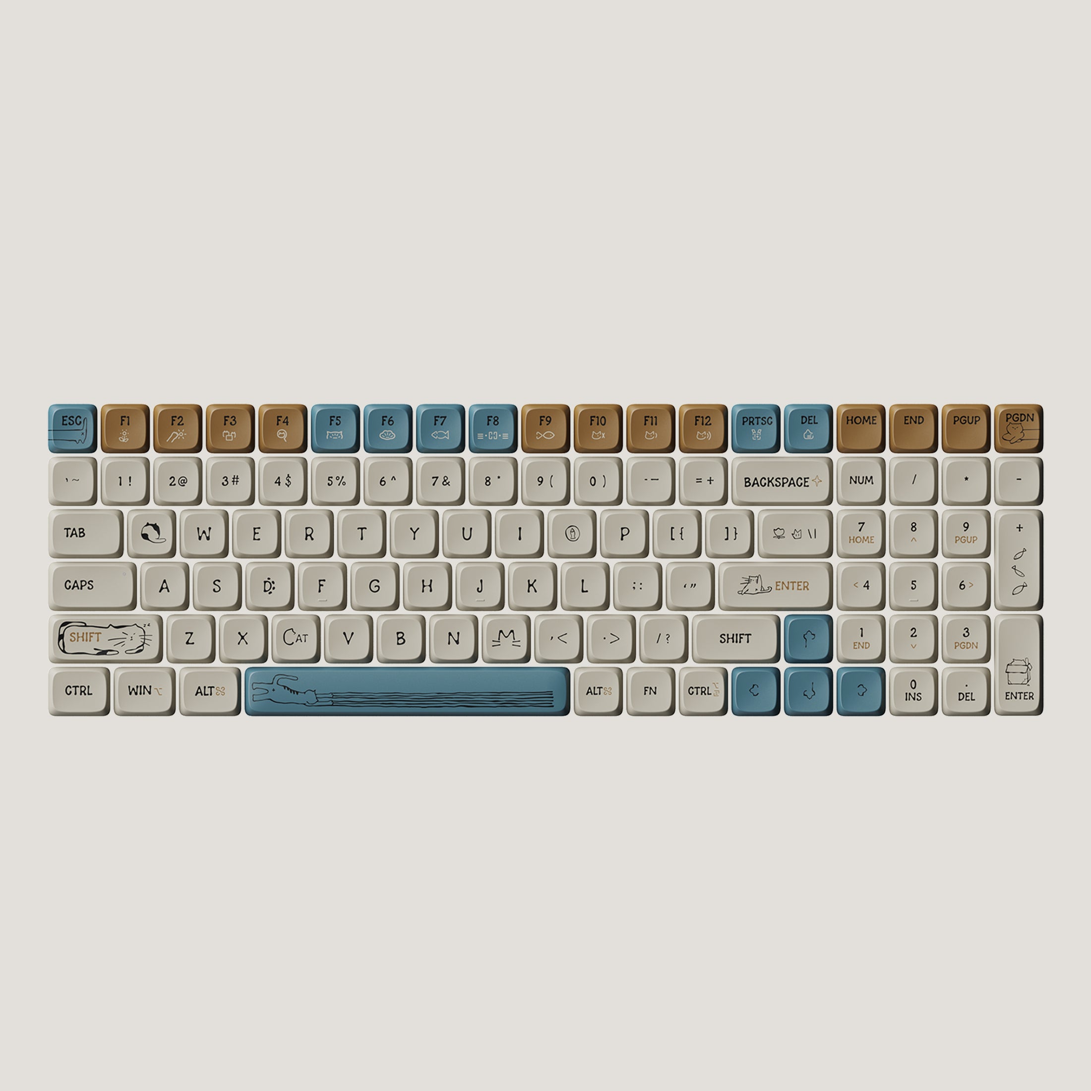 Meow | Keycaps | Lofree