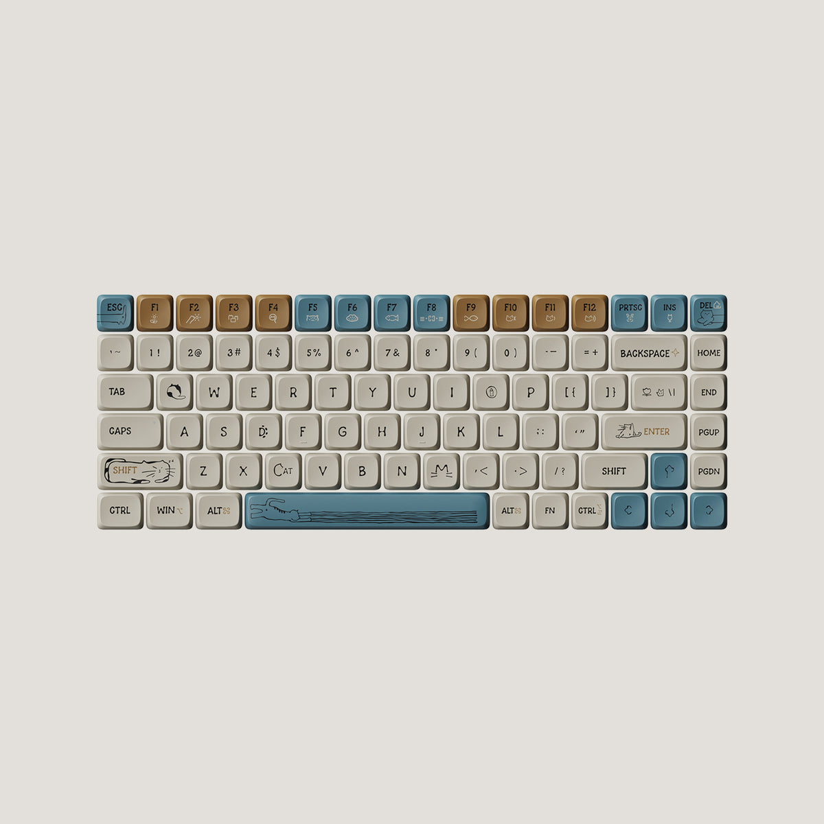 Meow | Keycaps | Lofree