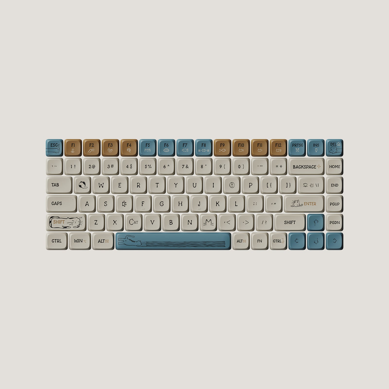 Meow | Keycaps | Lofree